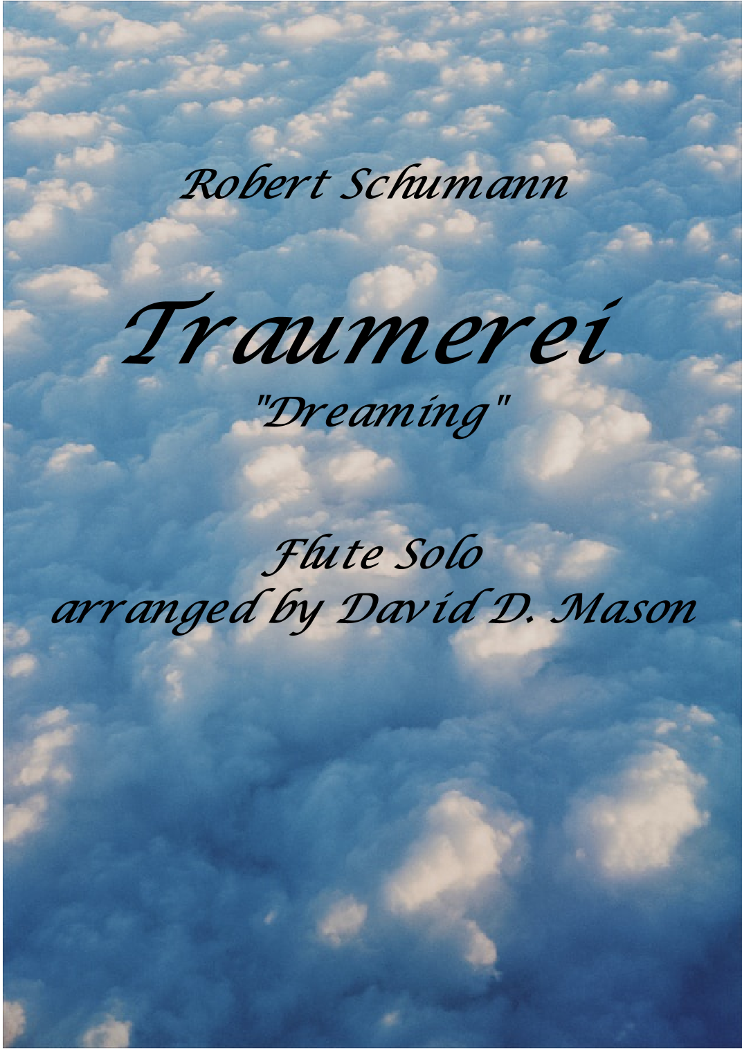 Traumerei (Dreaming) (arr. David D. Mason) par David D. Mason ...