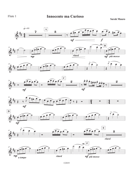 Innocente ma Curioso by Sarah Mauro Sheet Music for Full Orchestra at ...