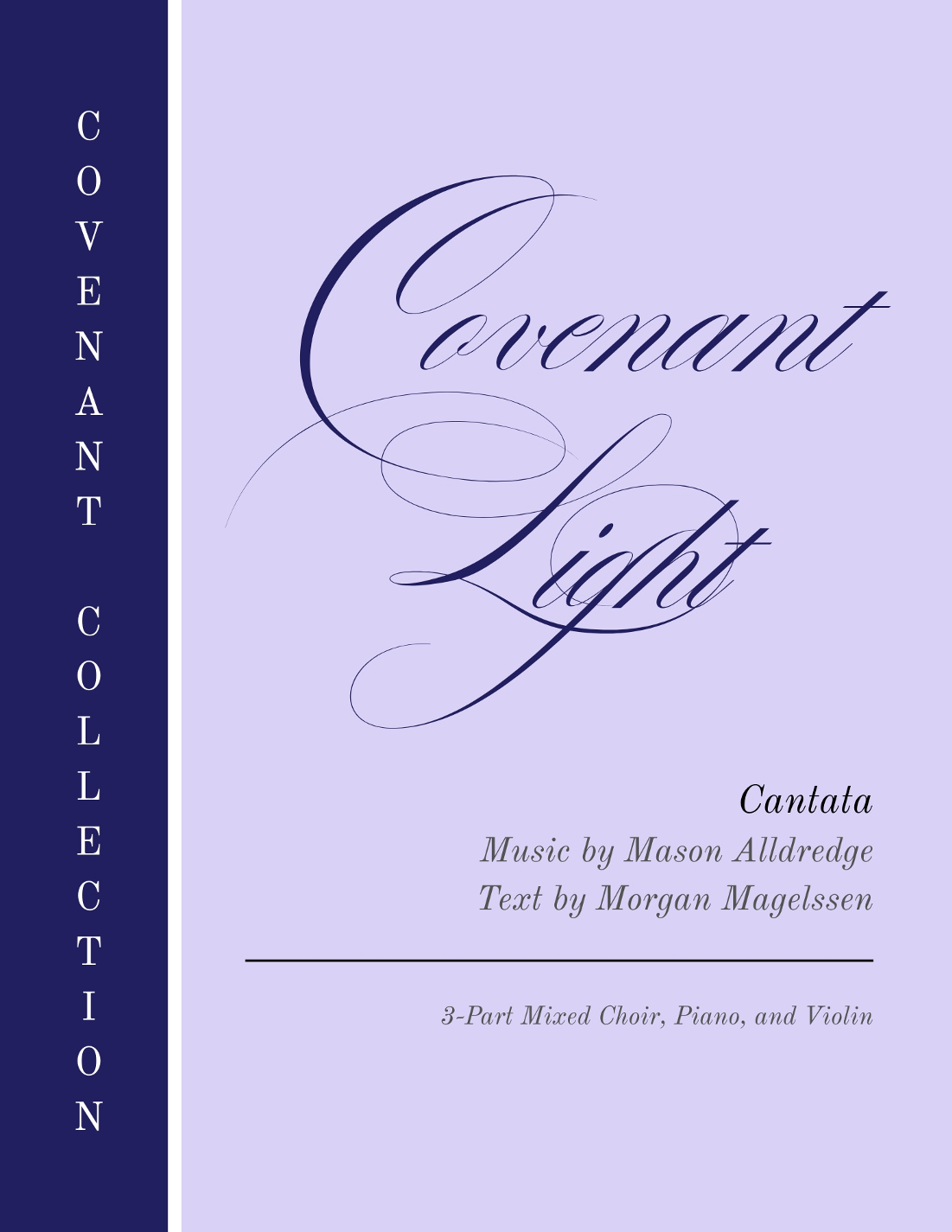Covenant Light by Mason Alldredge Sheet Music for SAB Choir at Sheet ...