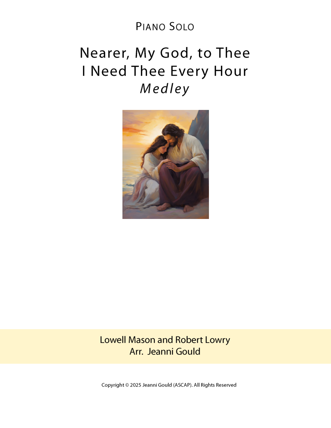 Nearer, My God, to Thee/ I Need Thee Every Hour MEDLEY (arr. Jeanni ...
