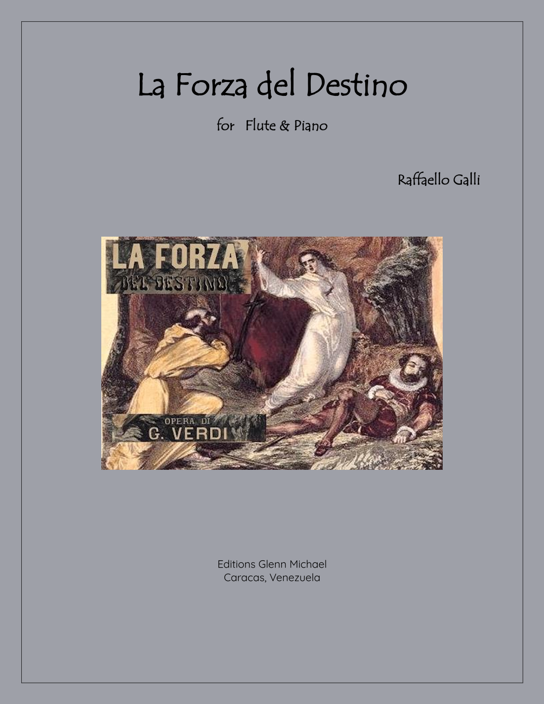 Forza del Destino for Flute & Piano (arr. Raffaello Galli) by Giuseppe ...