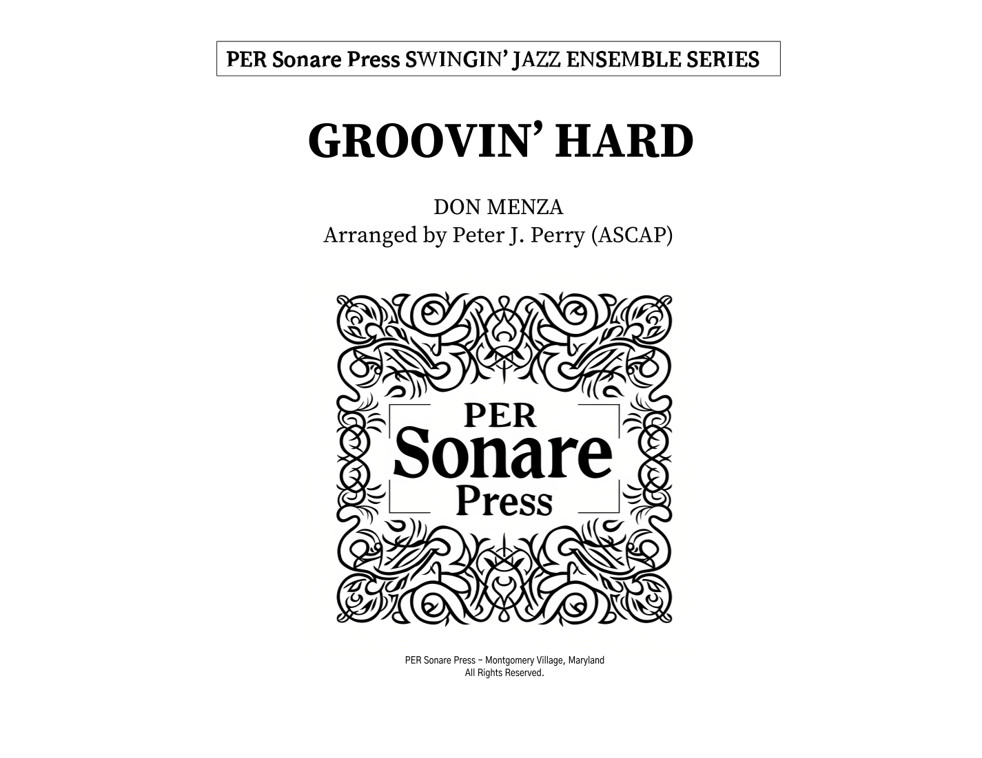 Groovin' Hard (arr. PETER J. PERRY) by Buddy Rich Sheet Music for Jazz ...