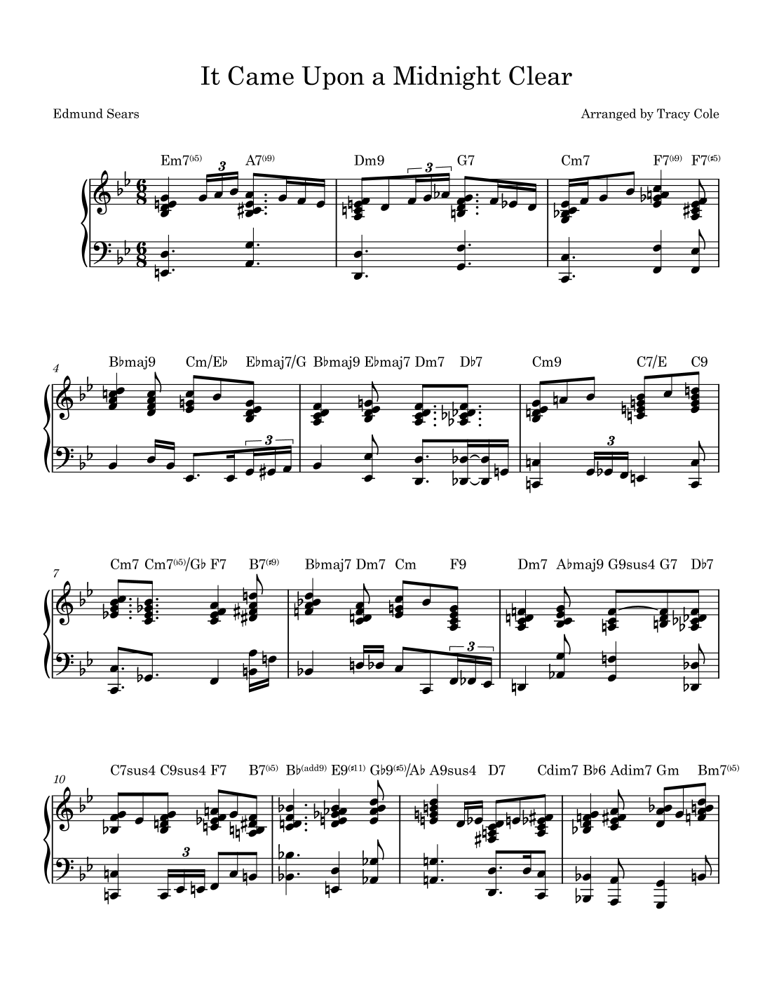 It Came Upon a Midnight Clear (arr. Tracy Cole) by Edmund Sears Sheet ...