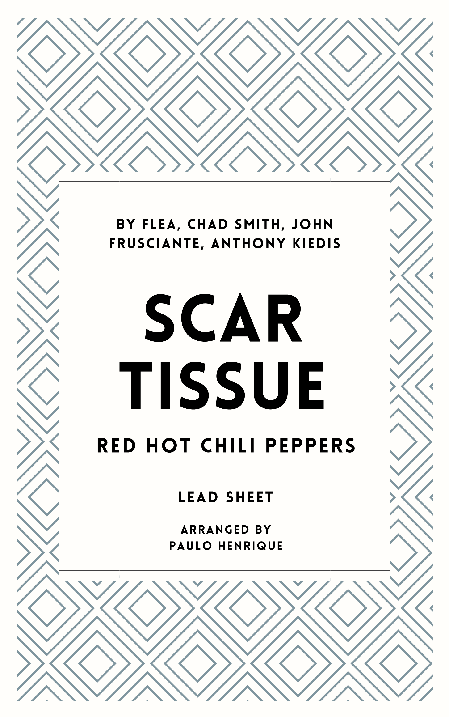 Scar Tissue by Red Hot Chili Peppers Sheet Music for Lead Sheet / Fake ...