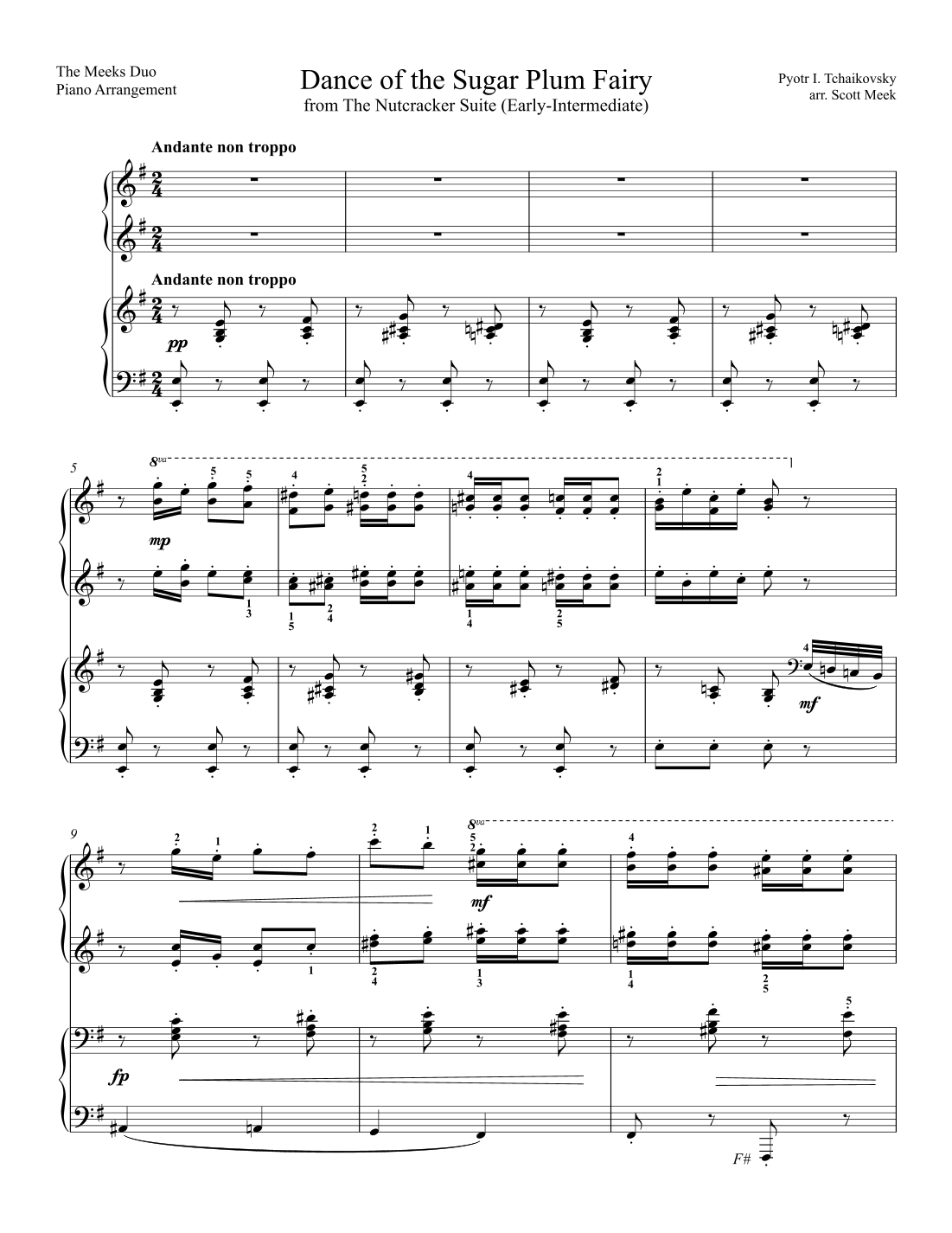 Tchaikovsky - Dance of the Sugar Plum Fairy from The Nutcracker (Early ...