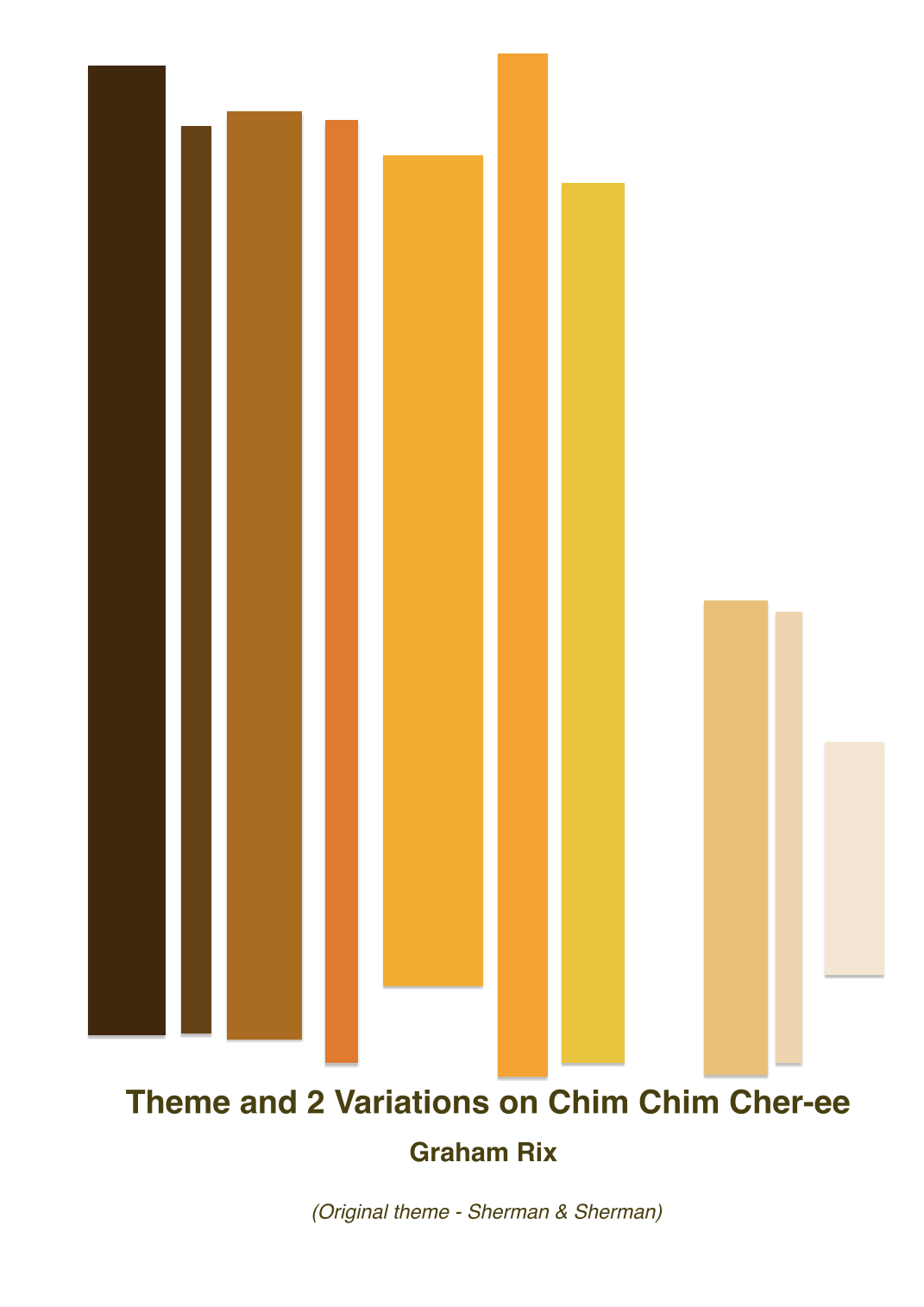 Chim Chim Cher-Ee (arr. Graham Rix (& composer of the variations)) by ...