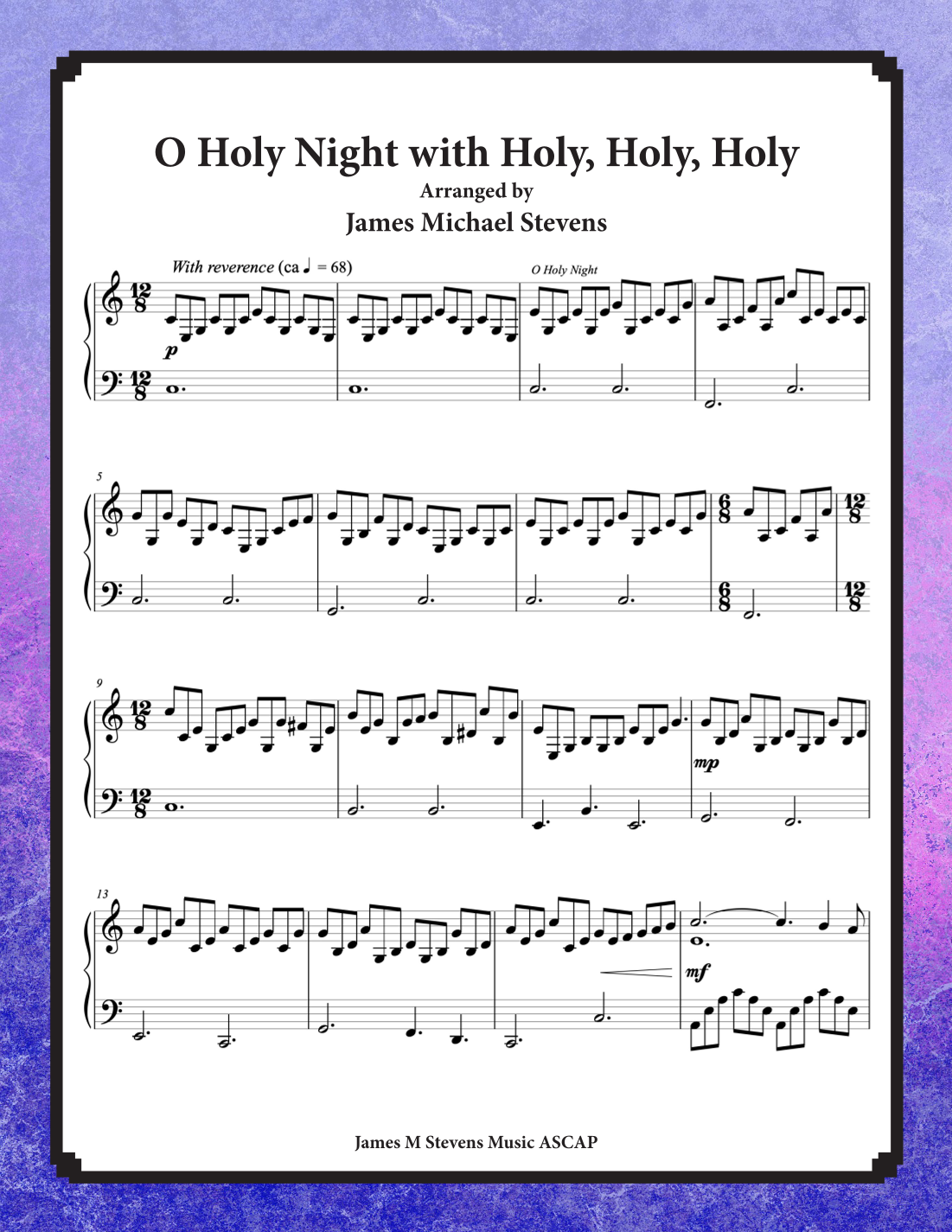 O Holy Night with Holy, Holy, Holy (arr. James Michael Stevens) by ...
