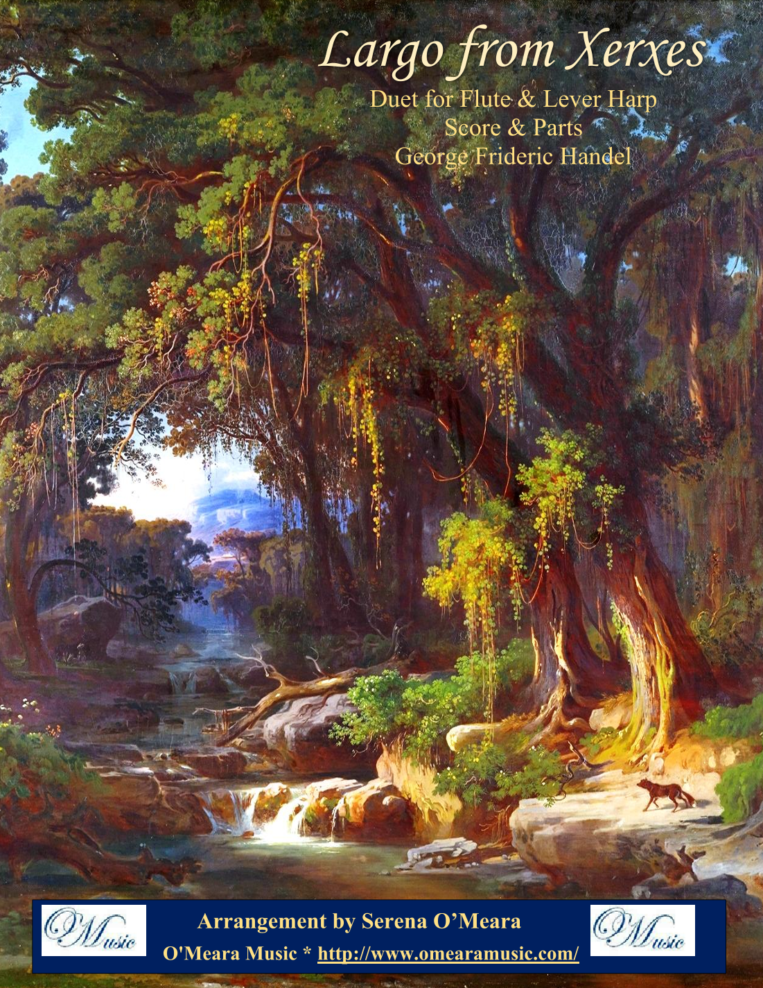 Largo from Xerxes, Duet for Flute & Lever Harp (arr. Serena O’Meara ...