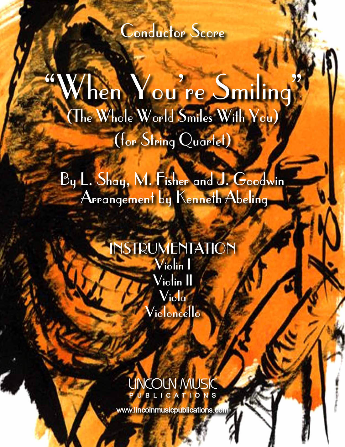 When You’re Smiling (for String Quartet) (arr. Kenneth Abeling) by Shay ...