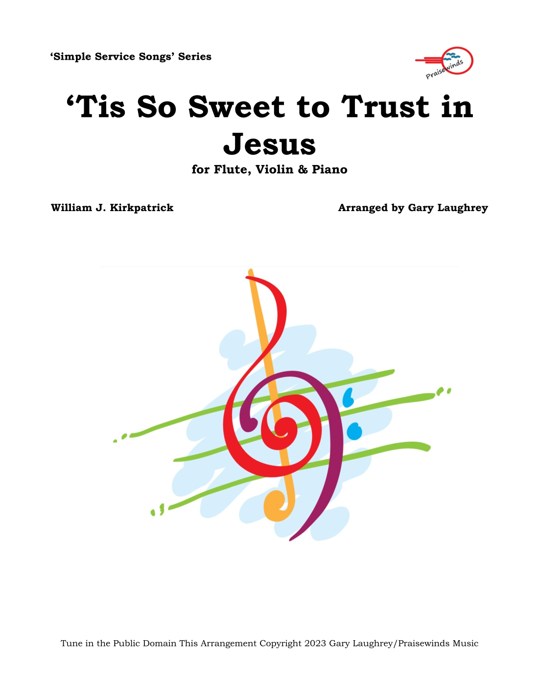 'Tis So Sweet to Trust in Jesus (arr. Gary Laughrey by William J ...
