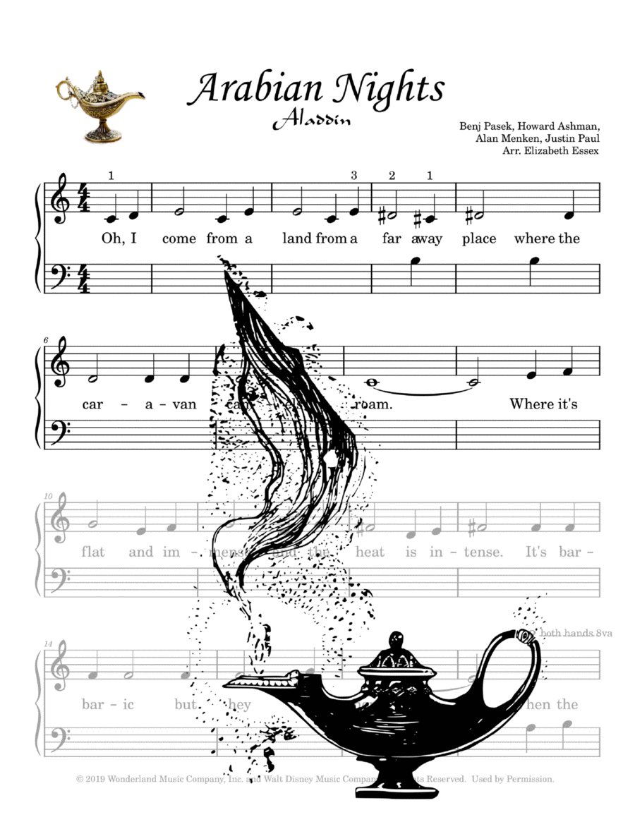 Arabian Nights On Piano at Jane Shepherd blog