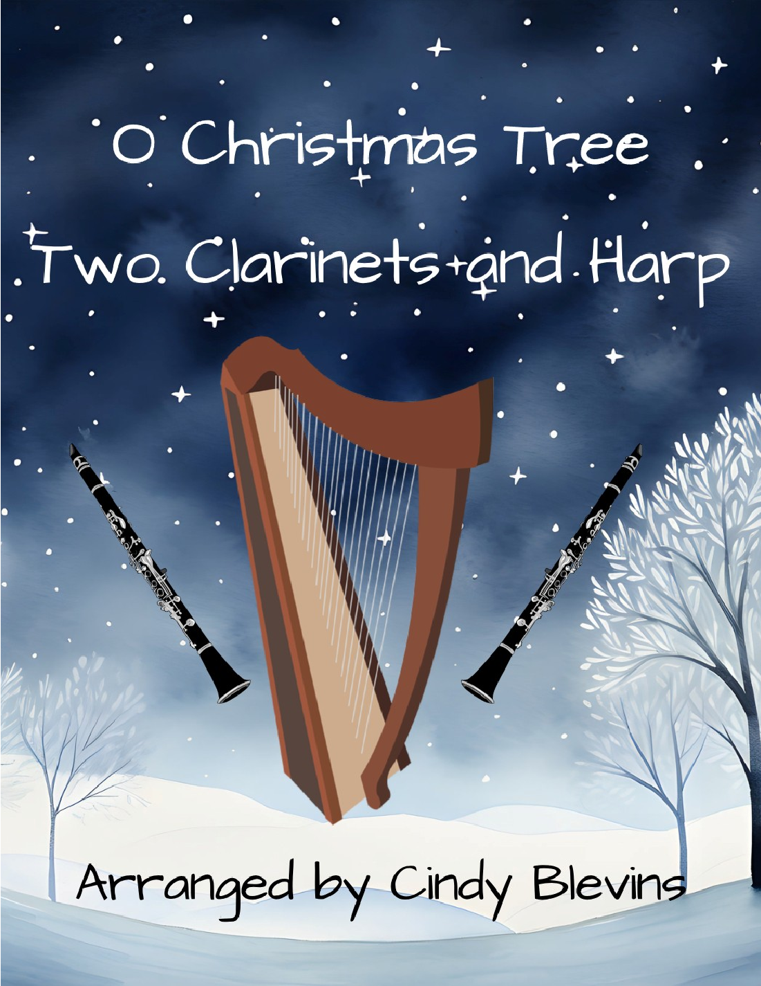 O Christmas Tree, for Two Clarinets and Harp (arr. Cindy Blevins) by ...