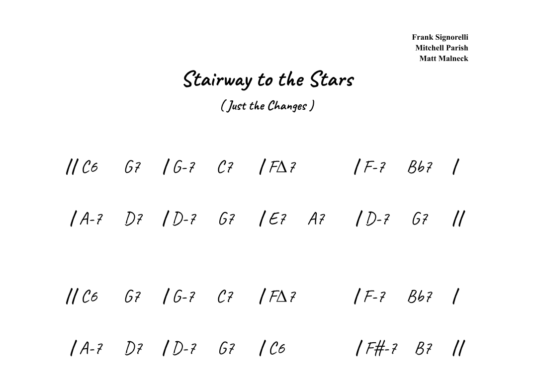 Stairway To The Stars (arr. Bronson Ferdinand Wright) by Mitchell ...