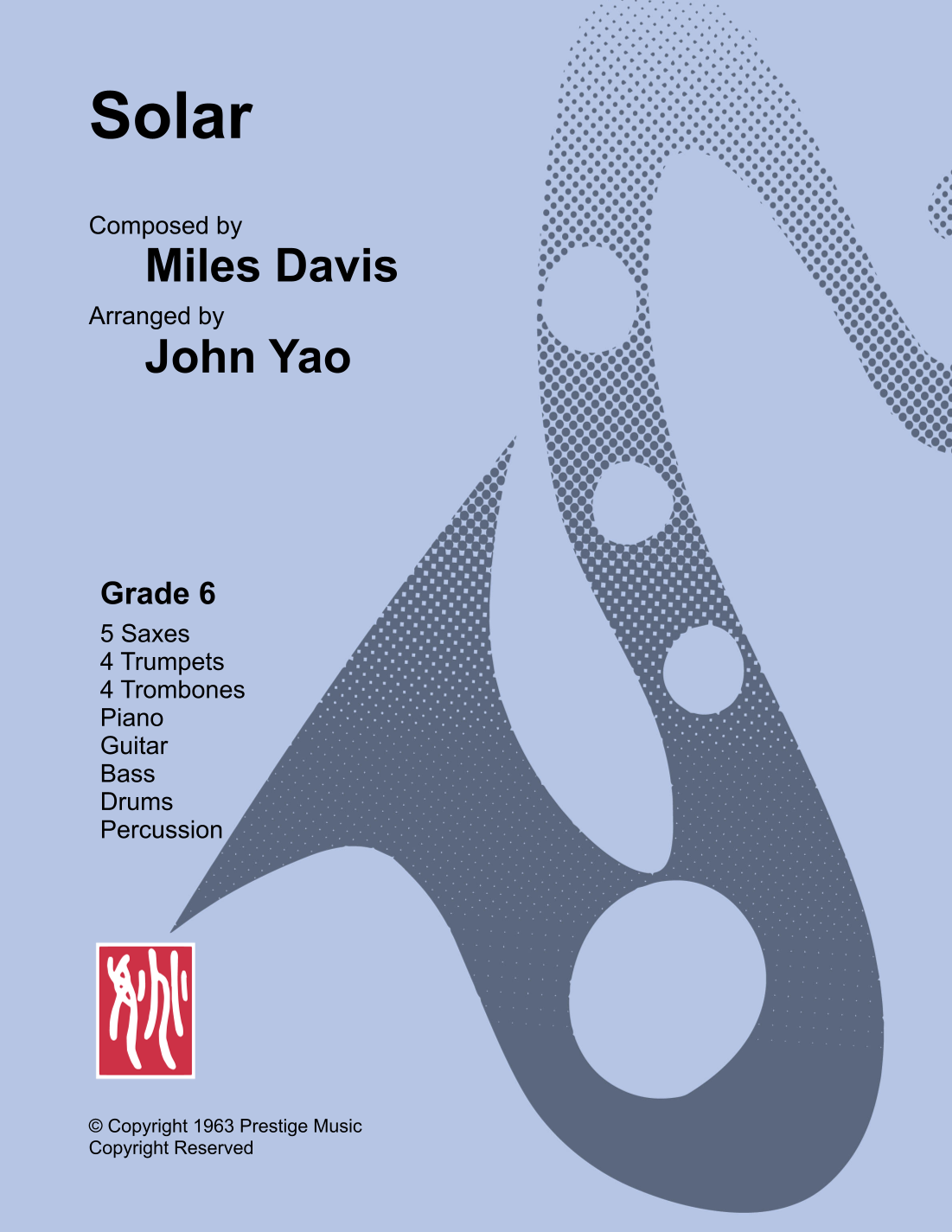 Solar (arr. John Yao) by Miles Davis Sheet Music for Jazz Ensemble at ...