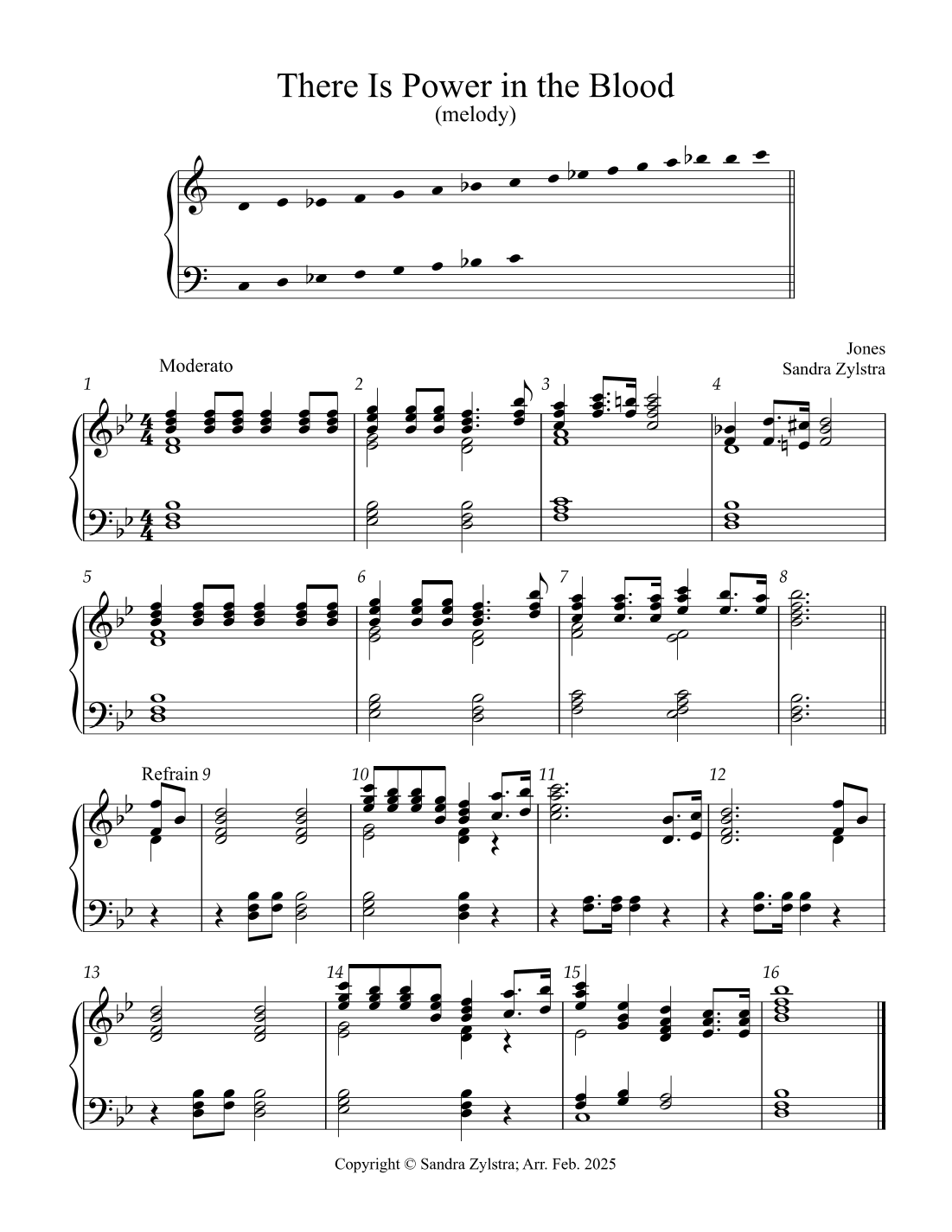 There Is Power In the Blood (3 octave handbells) (arr. Sandra Zylstra ...