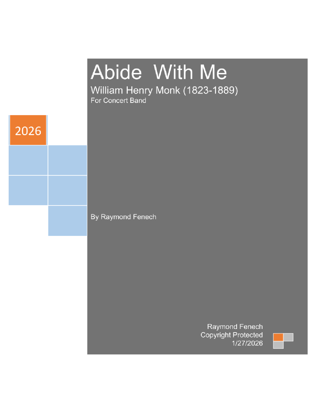 'Abide With Me' - for Soprano Voice and Concert Band (arr. Raymond ...