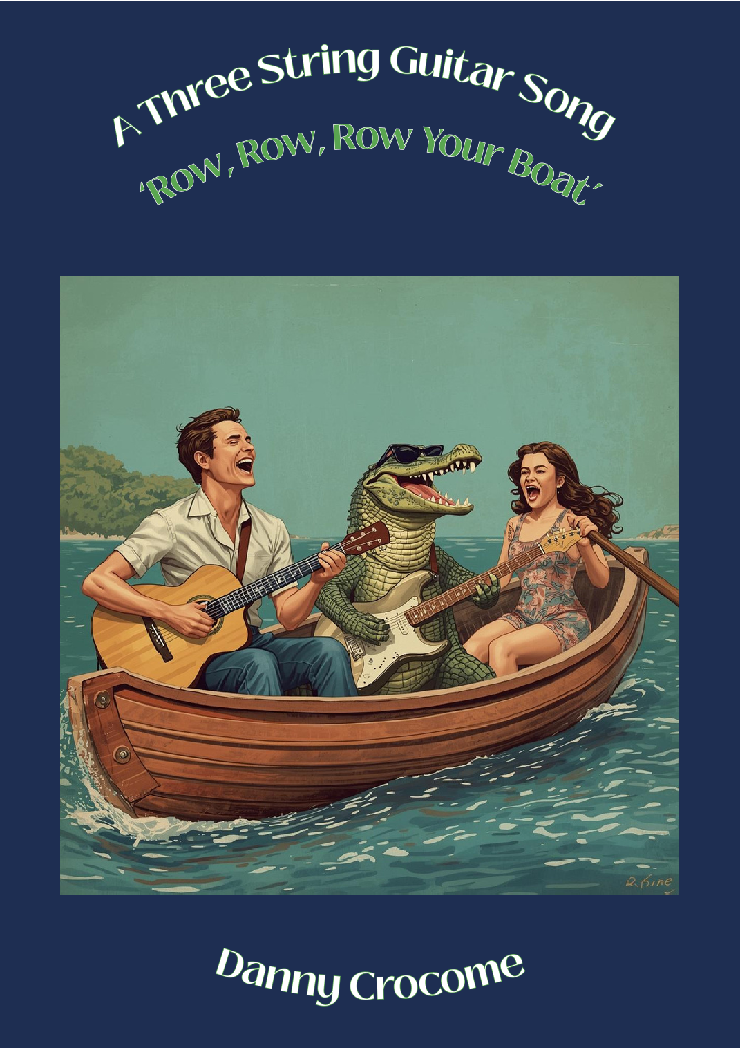 Row, Row, Row Your Boat (three string melody) (arr. Danny Crocome) von ...
