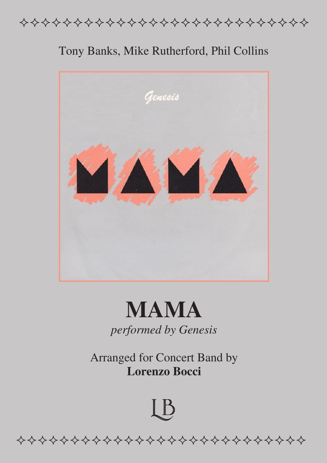 Mama (arr. Lorenzo Bocci) by Genesis Sheet Music for Concert Band at ...