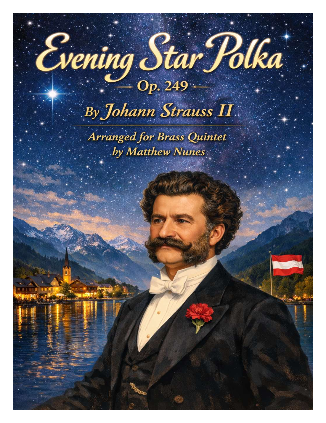 Evening Star Polka (Op. 249) (arr. Matthew Nunes) by Johann Strauss II ...