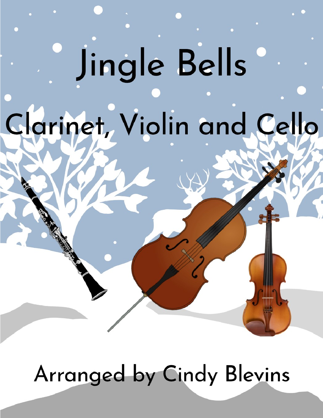 Jingle Bells, for Clarinet, Violin and Cello (arr. Cindy Blevins) by ...
