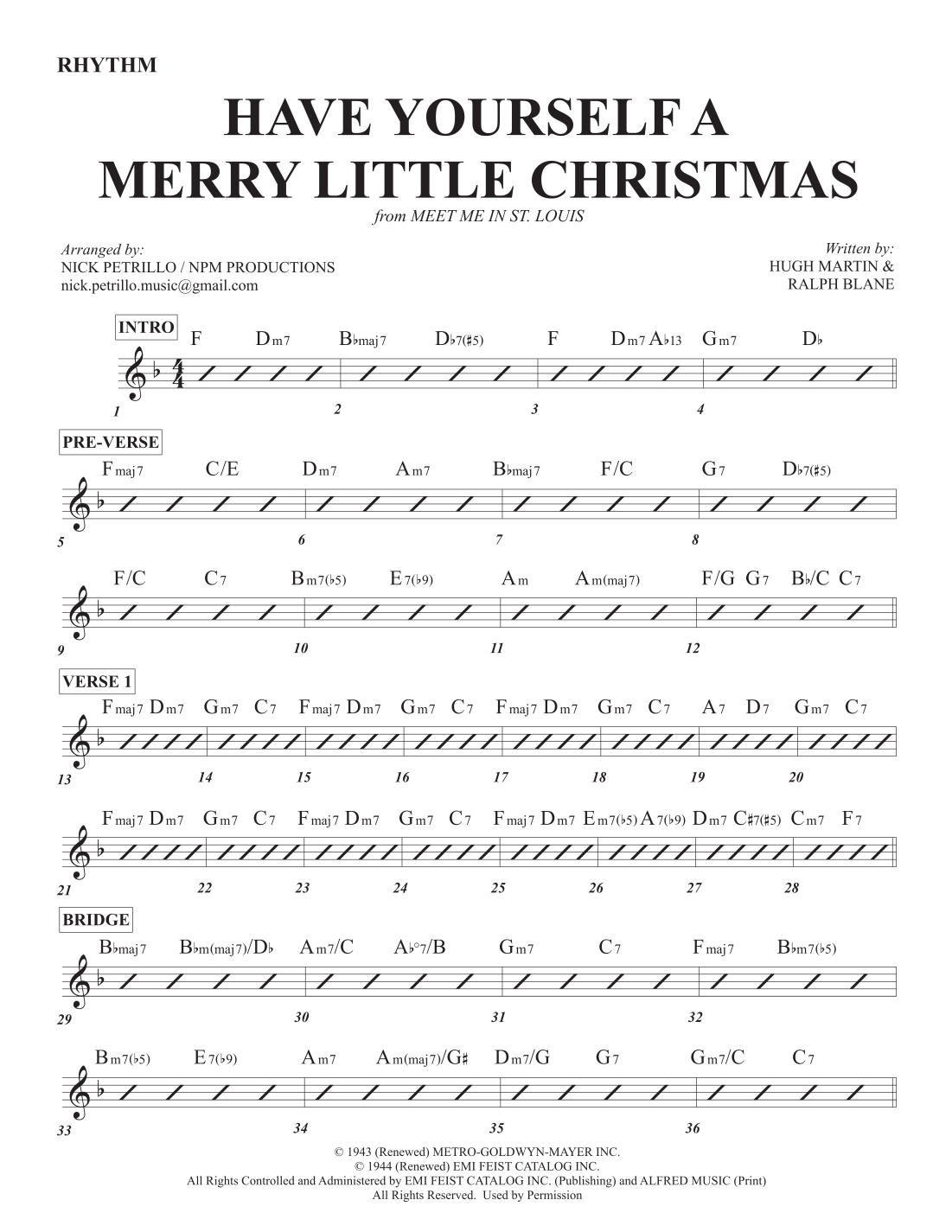 Have Yourself A Merry Little Christmas (arr. Nick Petrillo) von LeAnn ...