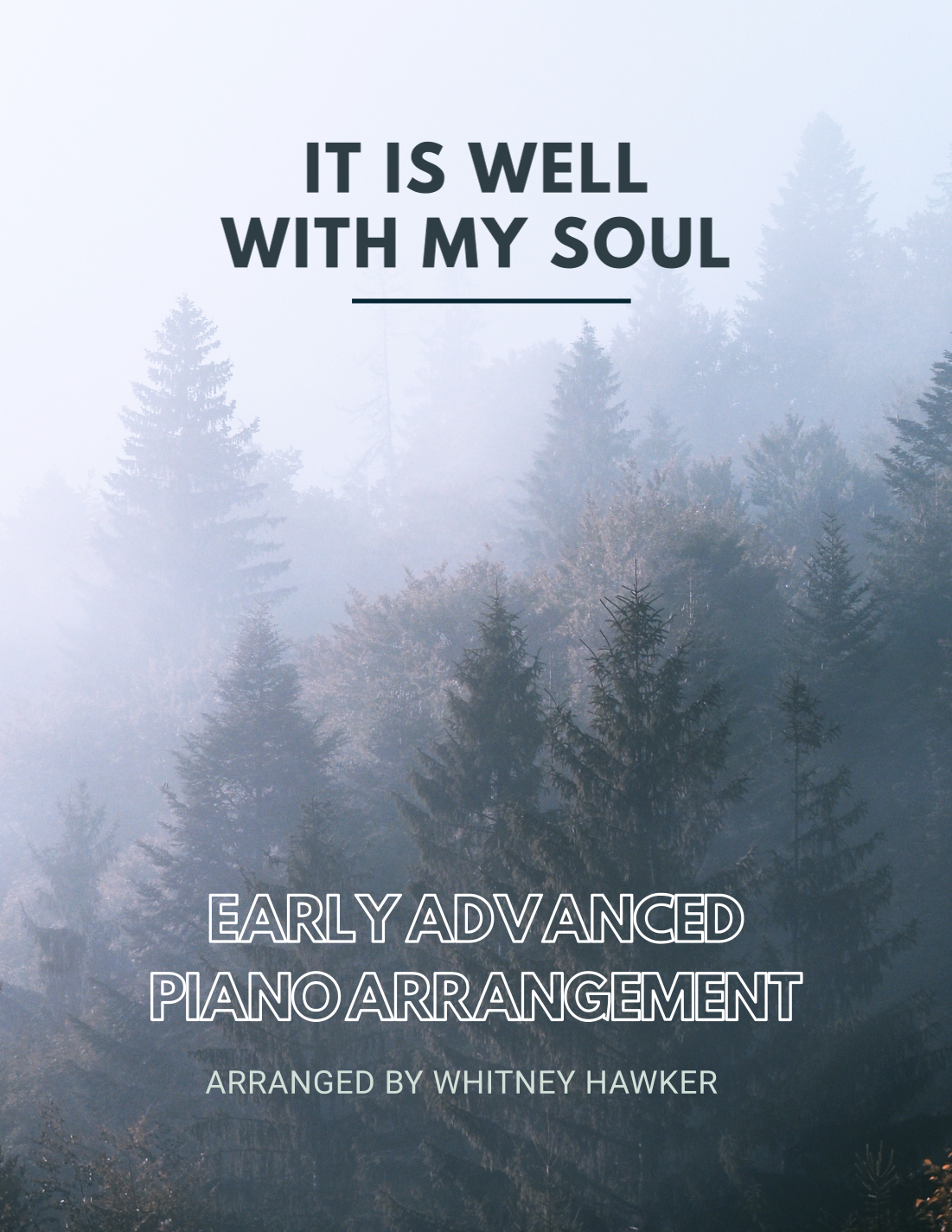 It Is Well With My Soul (arr. Whitney Hawker) by Phillip P. Bliss Sheet ...