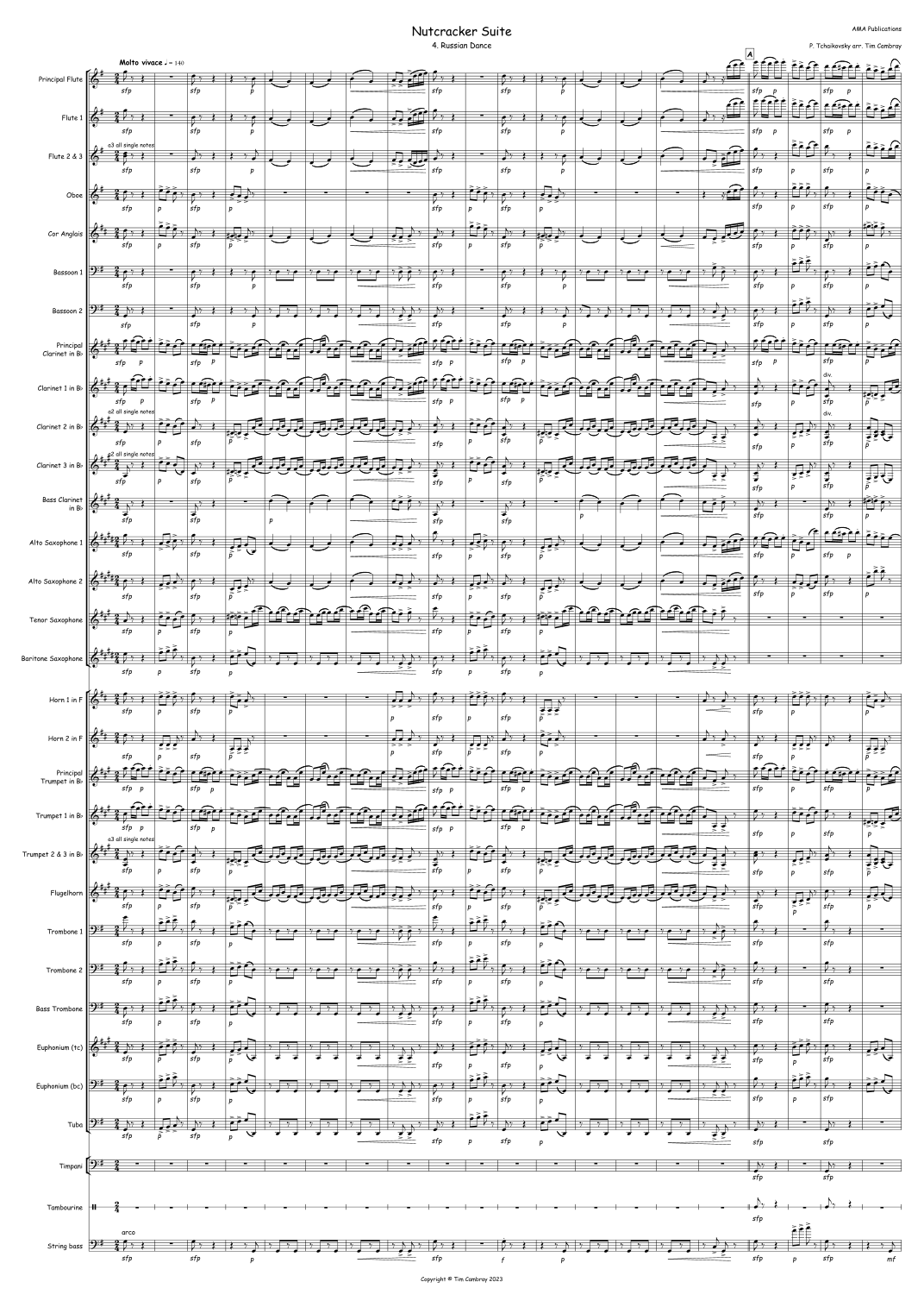 The Nutcracker Suite - 4. Russian Dance 5. Arab Dance 6. Chinese Dance ...