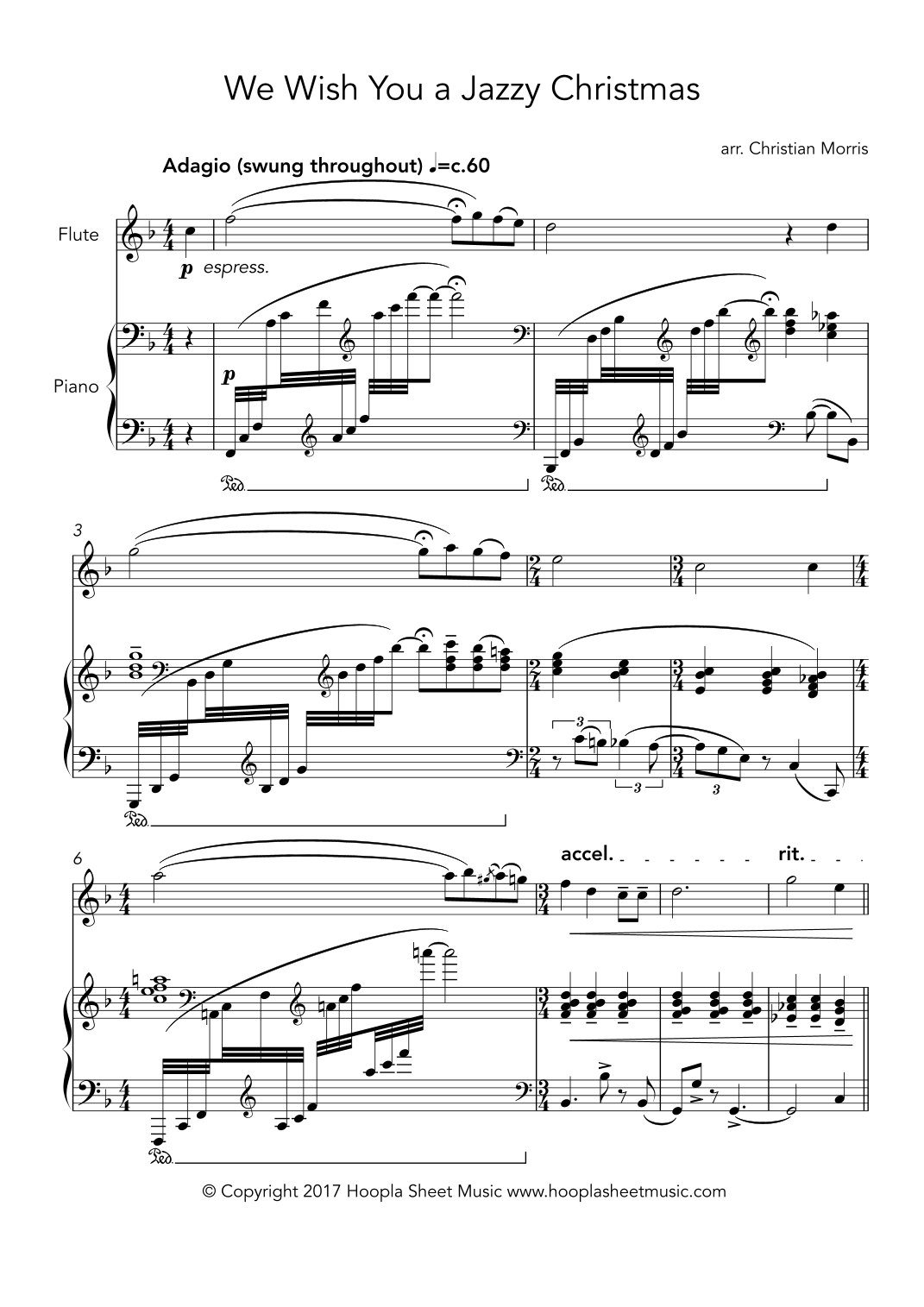 We Wish You a Jazzy Christmas (We Wish You a Merry Christmas) by trad ...