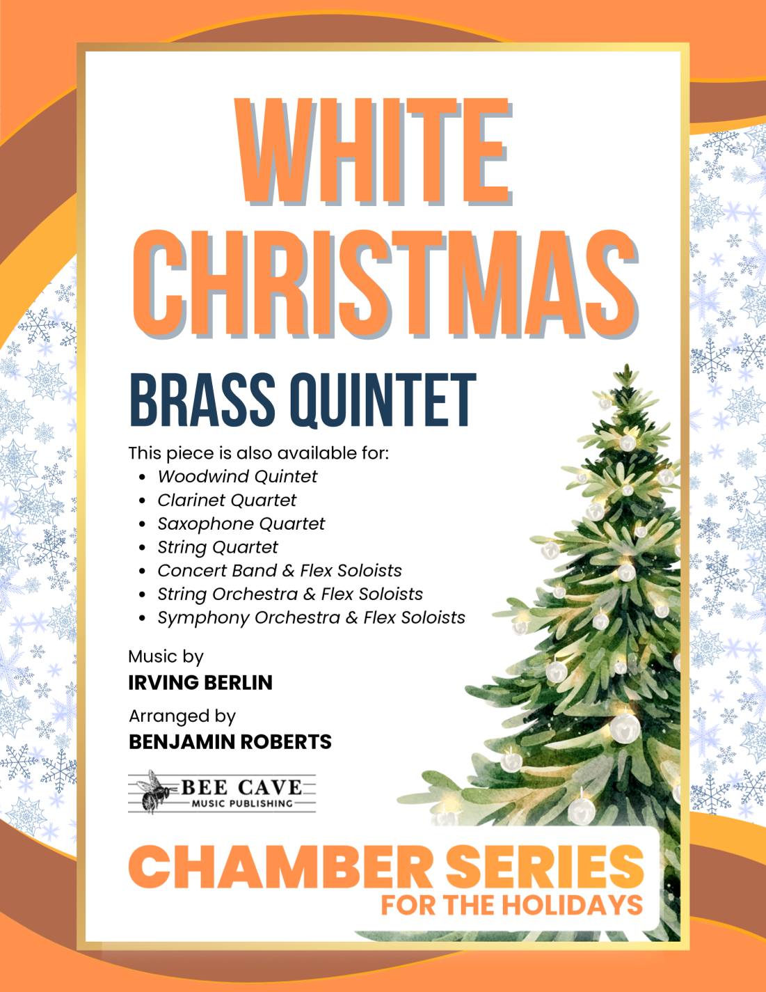 White Christmas (arr. Benjamin Roberts) by Bing Crosby Sheet Music for ...