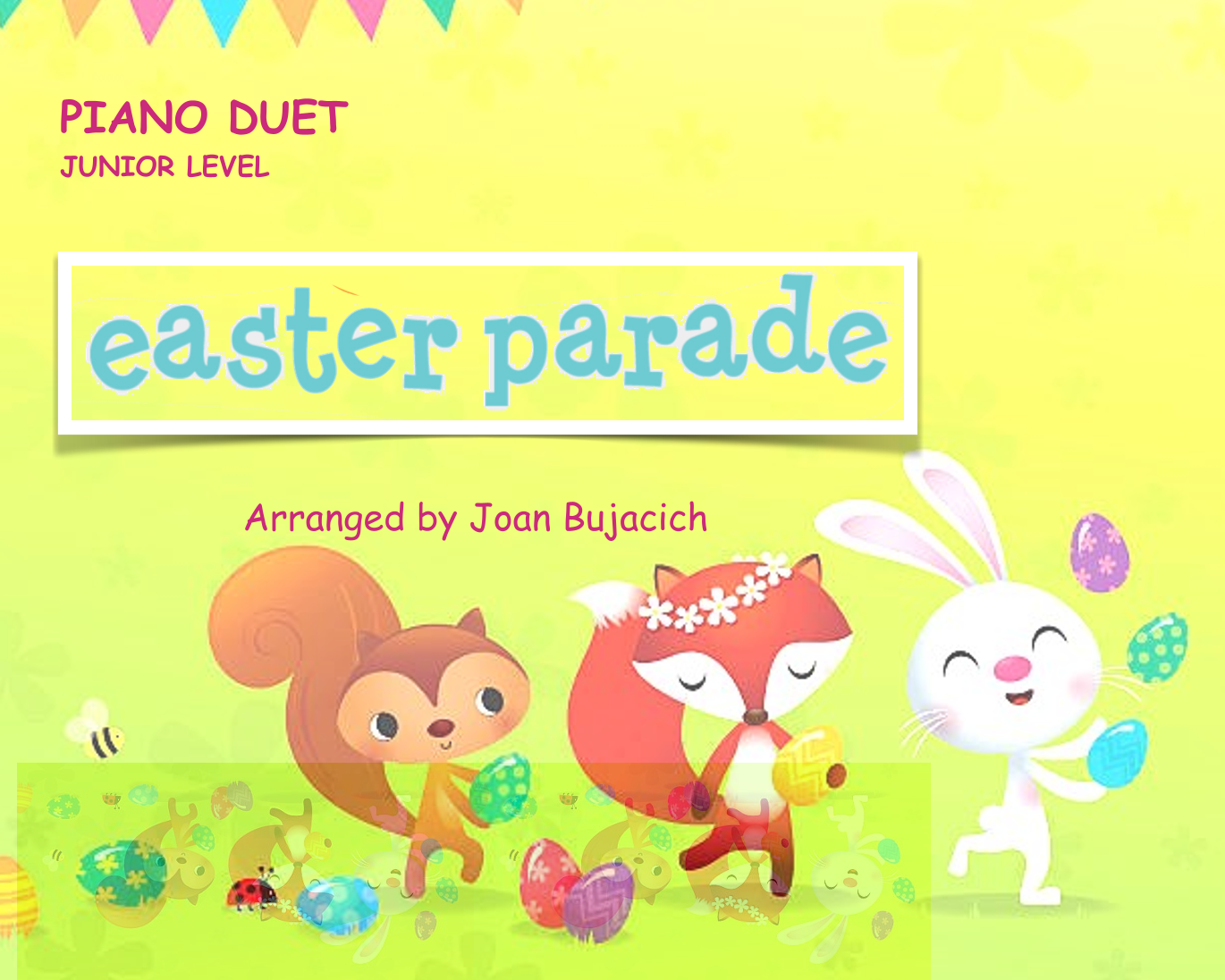 Easter Parade (arr. Joan Bujacich) by Irving Berlin Sheet Music for ...