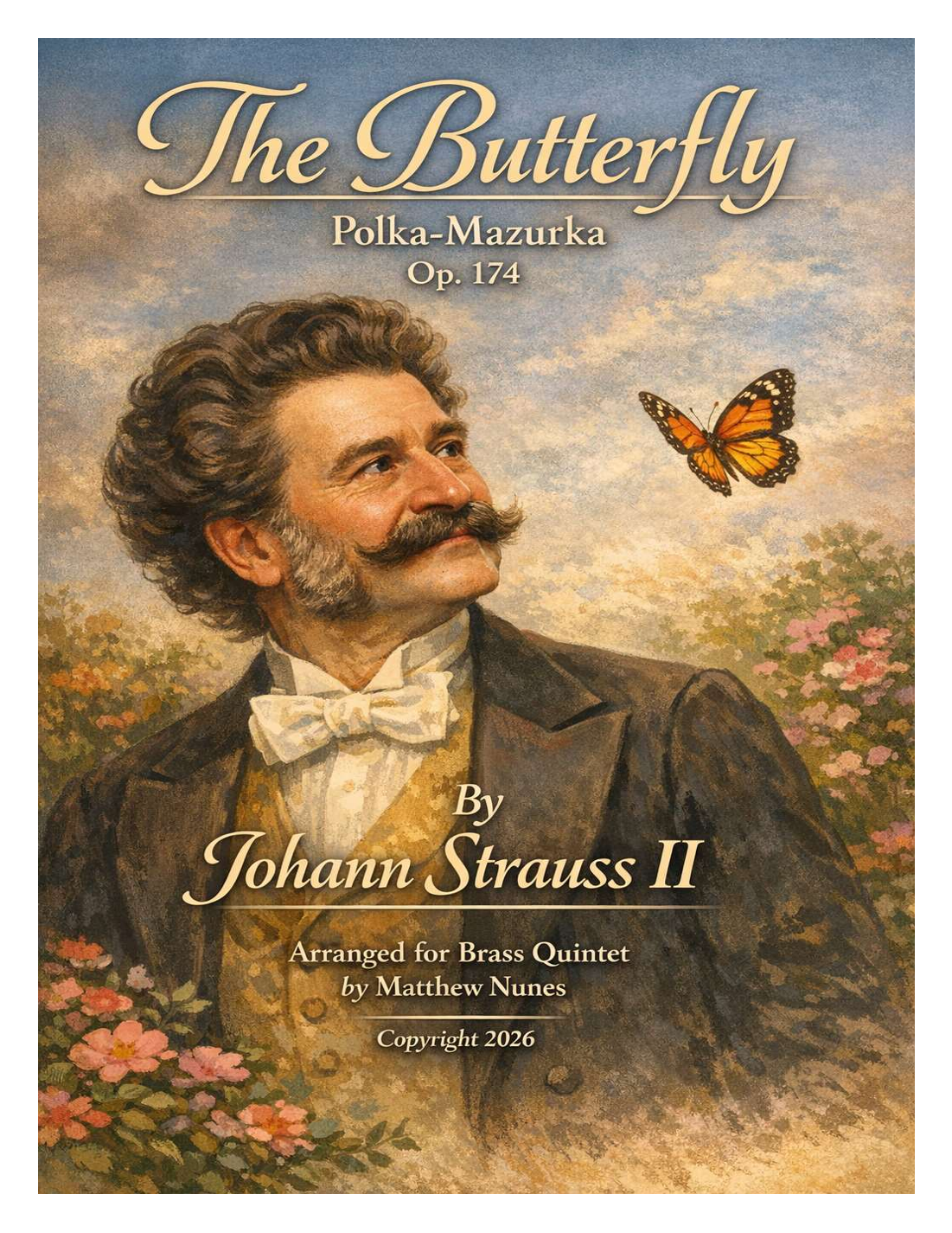 The Butterfly (Polka-Mazurka), Op. 174 (arr. Matthew Nunes) von Johann ...