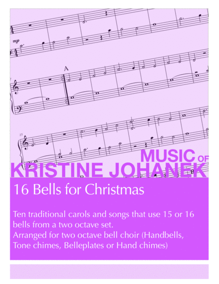 16 Bells for Christmas (Two Octave Handbell Choir. Reproducible) (arr ...