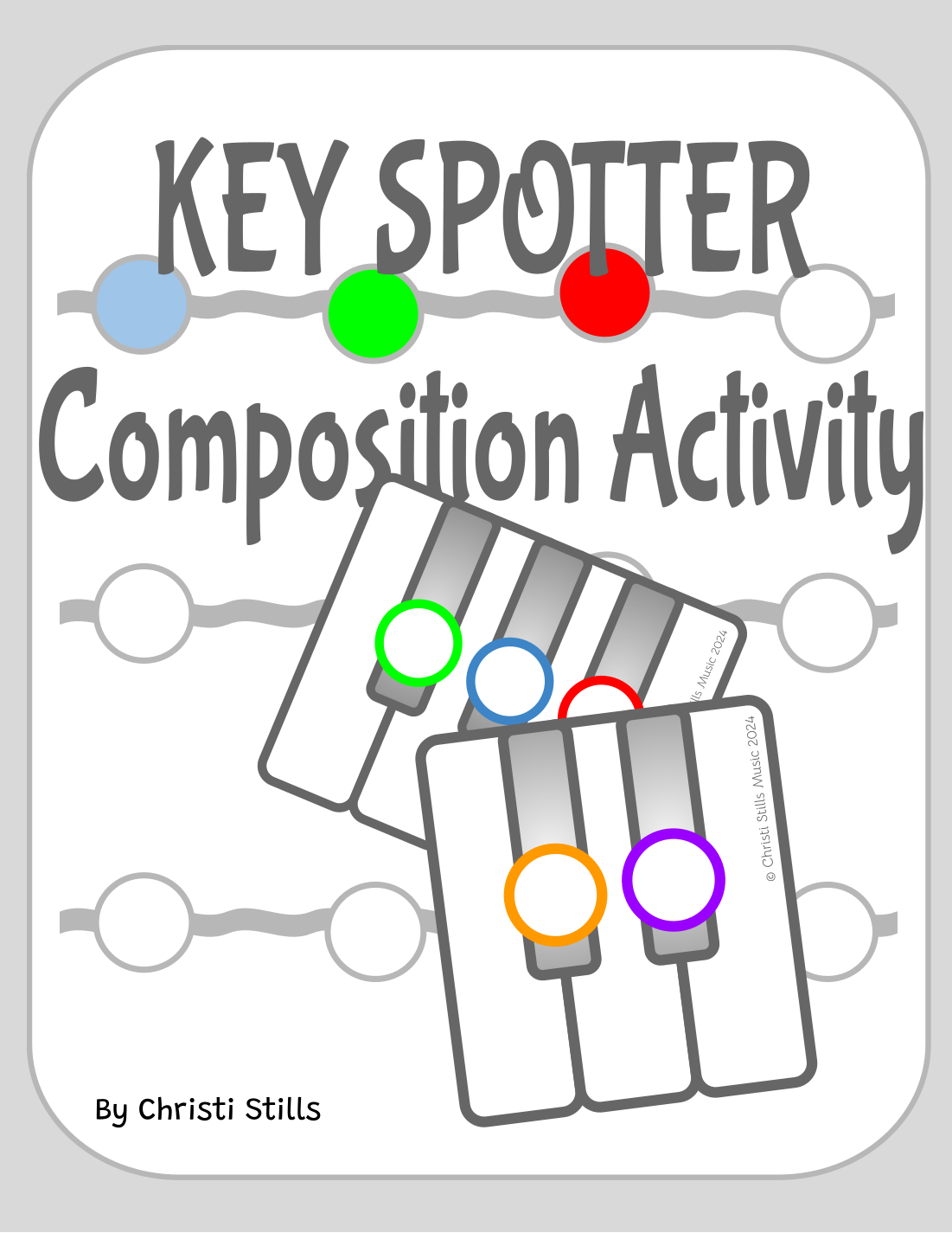My First Composition by Christi Stills Sheet Music for Theory Worksheet ...