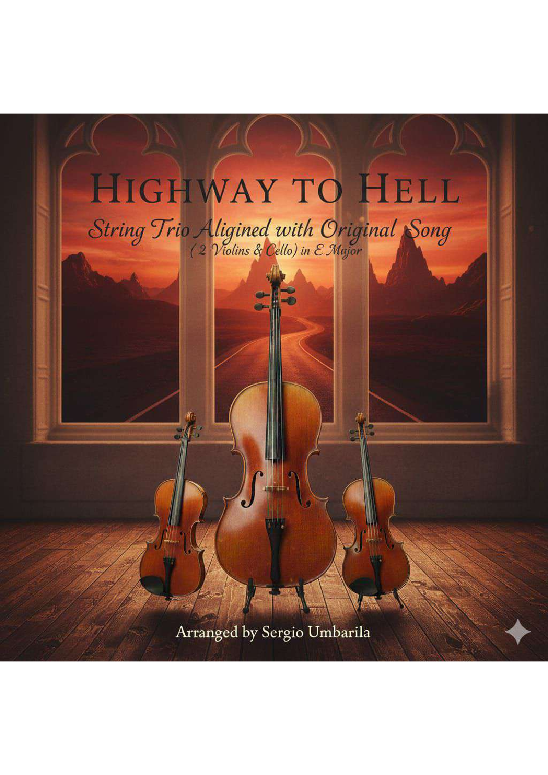 Highway To Hell (arr. Sergio Umbarila) by AC/DC Sheet Music for String ...
