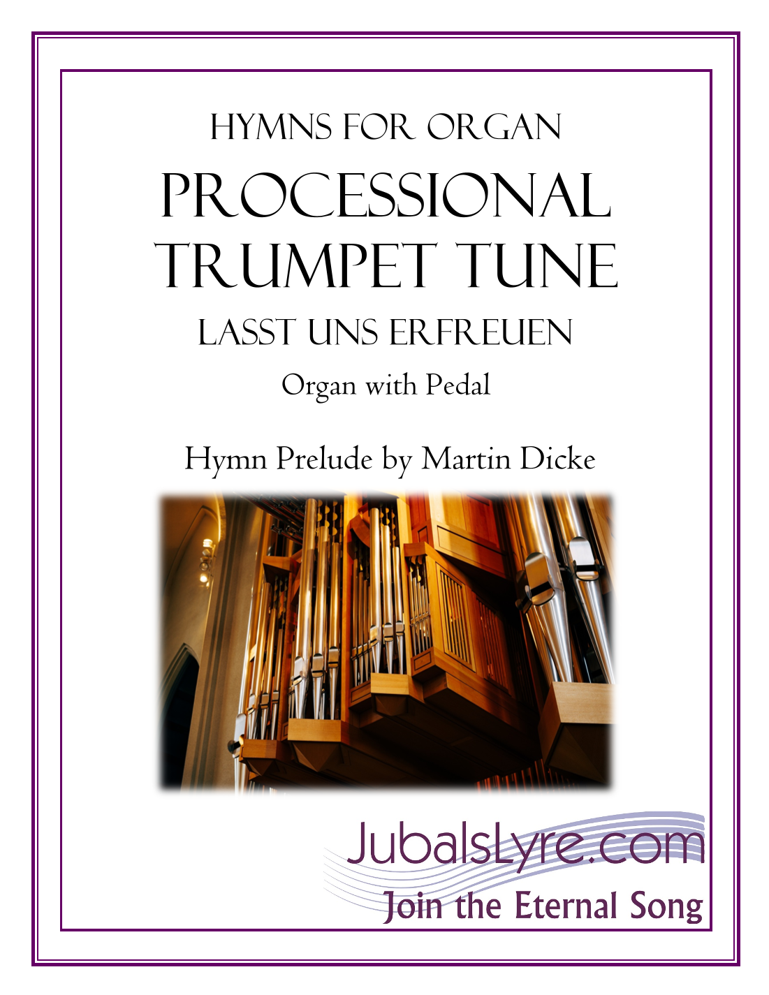 Processional Trumpet Tune (Hymns for Organ) by Jubal's Lyre Music Sheet ...