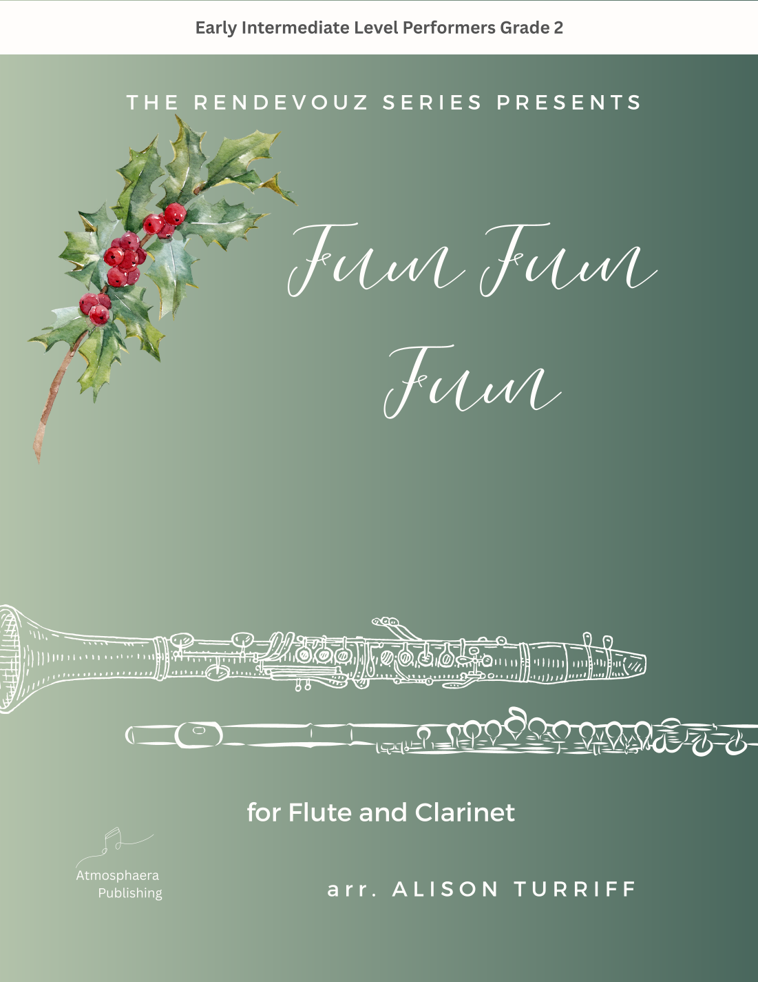 Fum Fum Fum for flute and clarinet (arr. Alison Turriff) by trad. Sheet ...