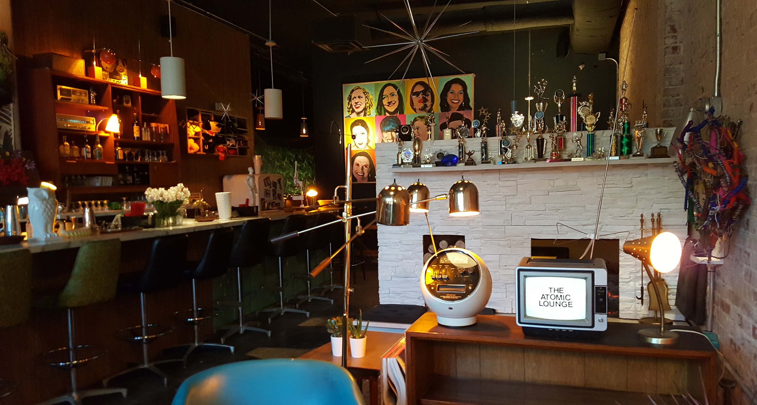 Experience Retro Futurism at Birmingham's Atomic Lounge