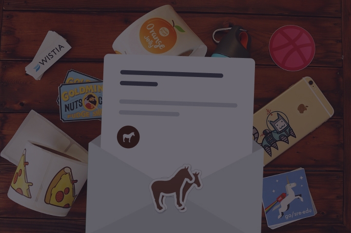 Sticker Mule's plain text emails