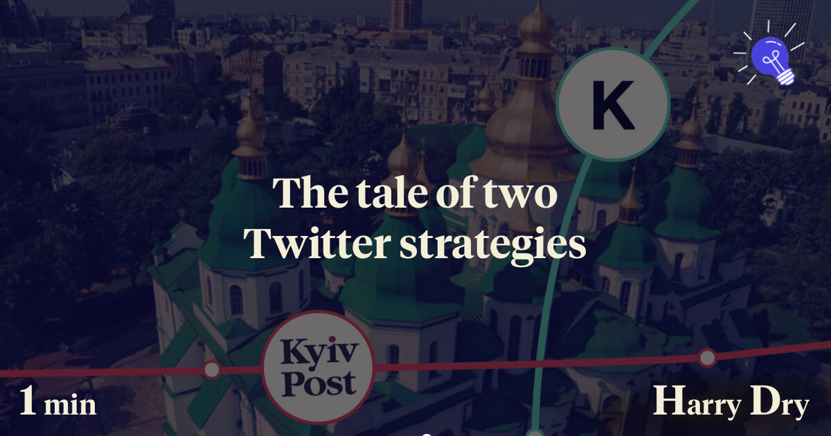 The tale of two Twitter strategies