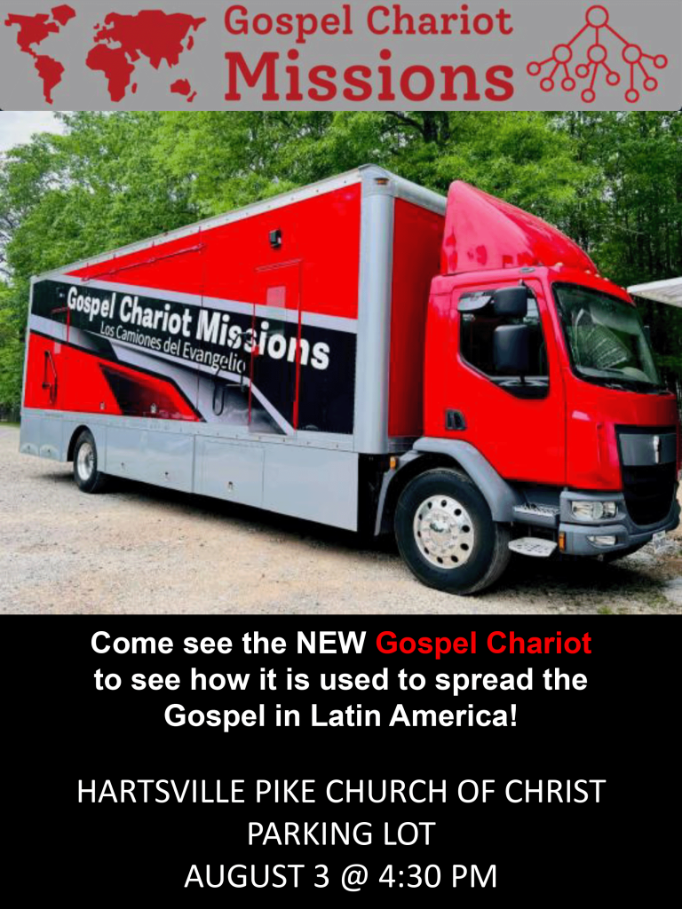 Come see the new Gospel Chariot that spreads the Gospel in Latin ...