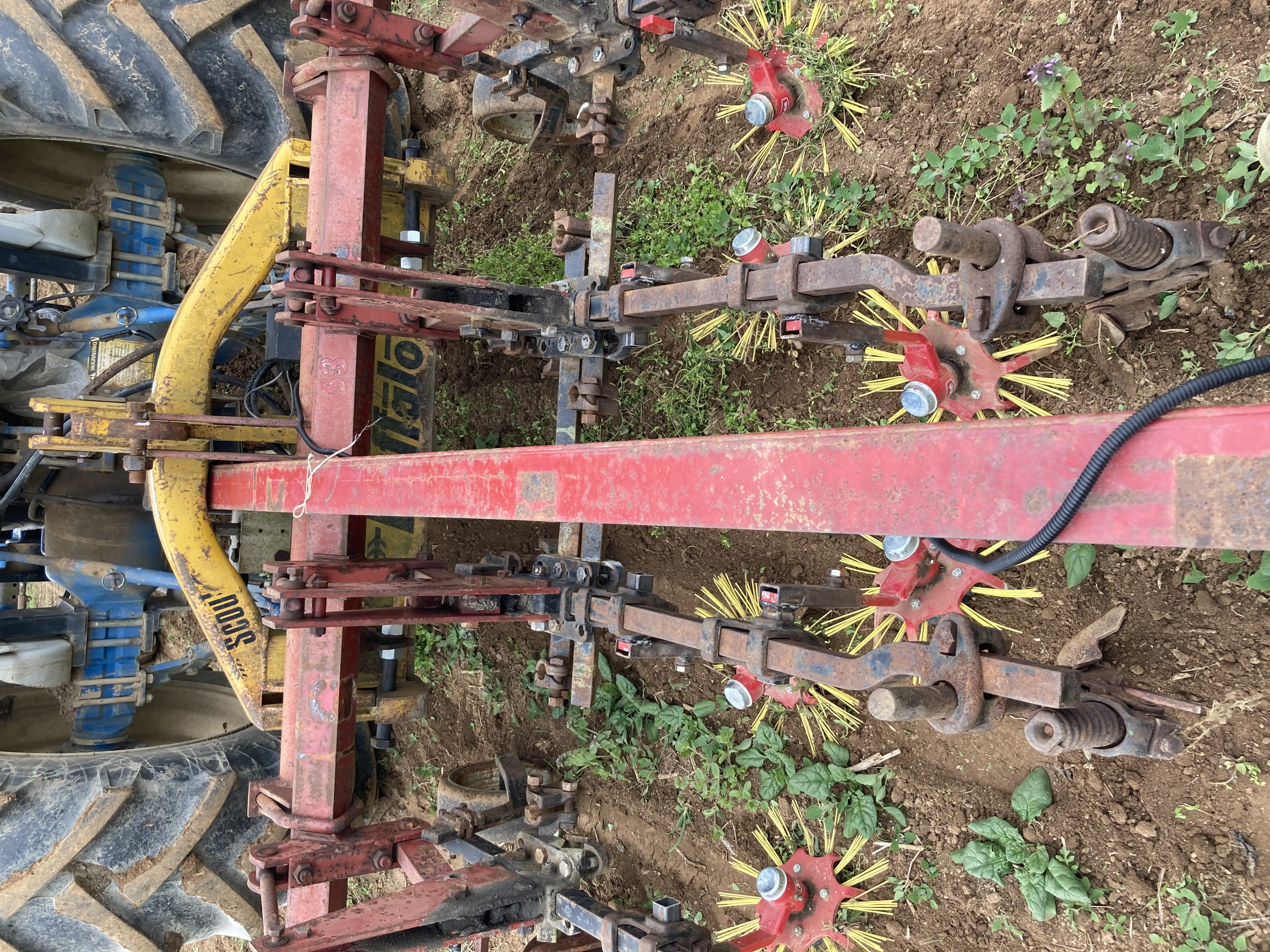 Farm-built Finger Weeder - Farm Happenings at Lazy Eight Stock Farm ...