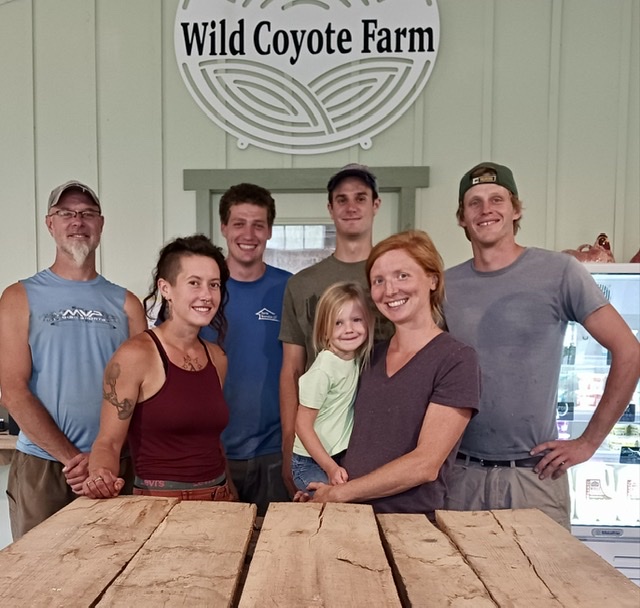 Meet the Crew - Farm Happenings at Wild Coyote Farm - Harvie