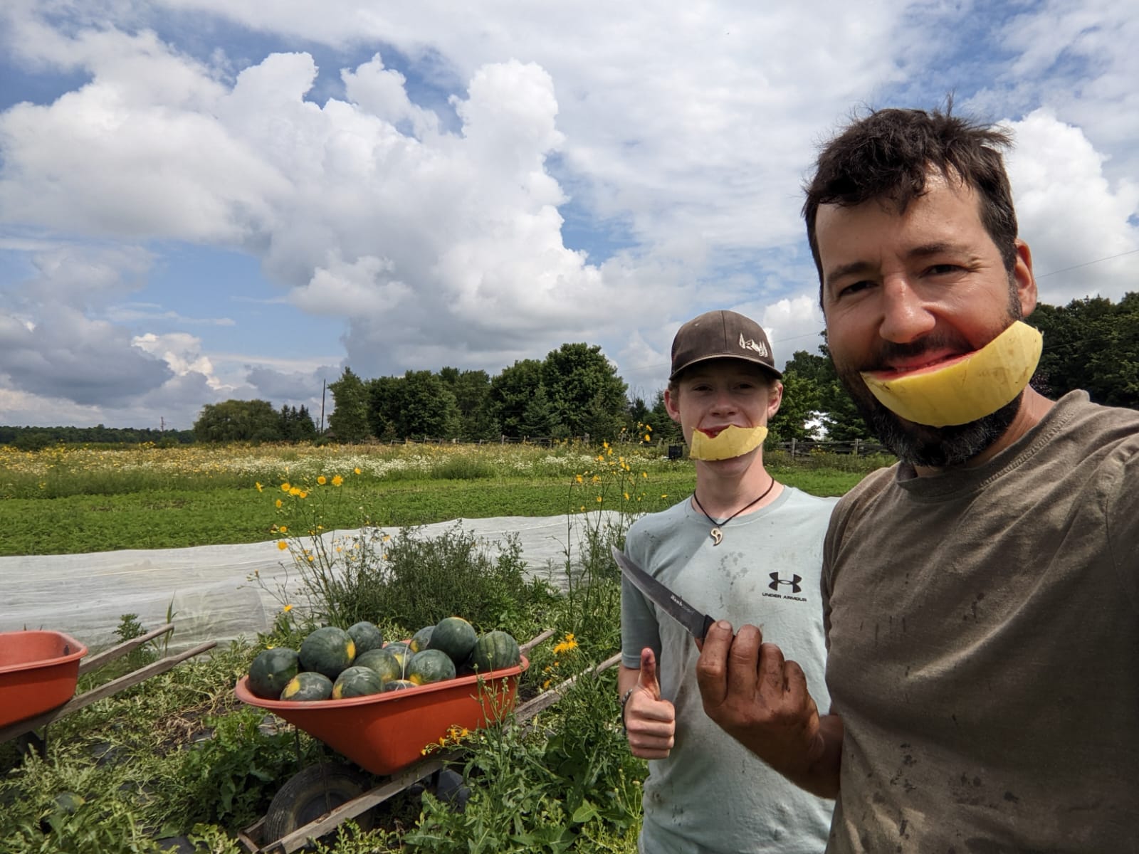 2022 Farm Share Week 12 - WATERMELON - Farm Happenings at Mulberry Moon ...