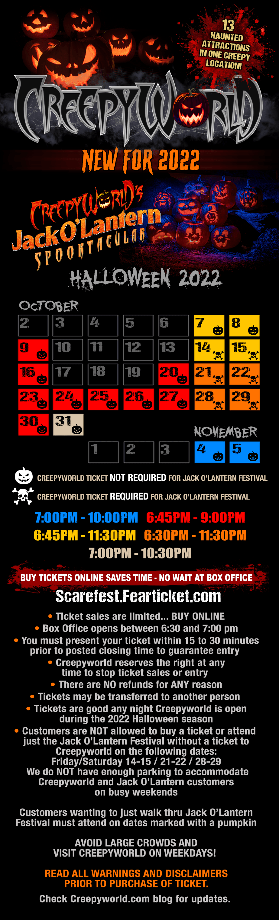 Americas Biggest and Scariest Haunted House Creepyworld Missouri