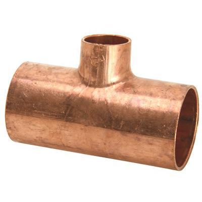 3/4"x1/2"x3/4"COPPER REDUCING TEE" - This product has...