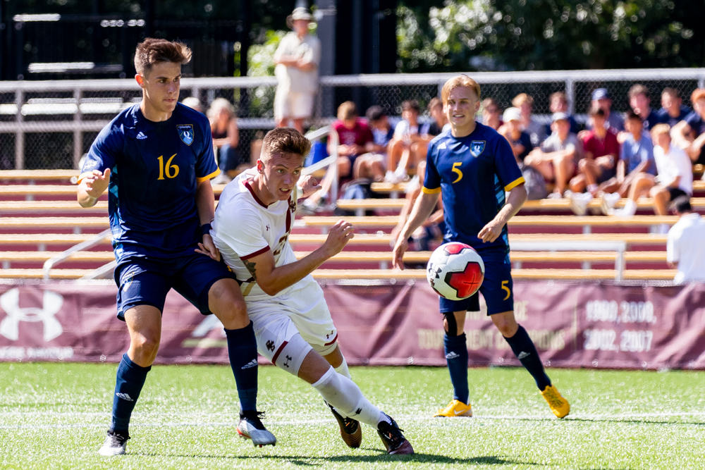 Boston College Men's Soccer Downs Quinnipiac - The Heights