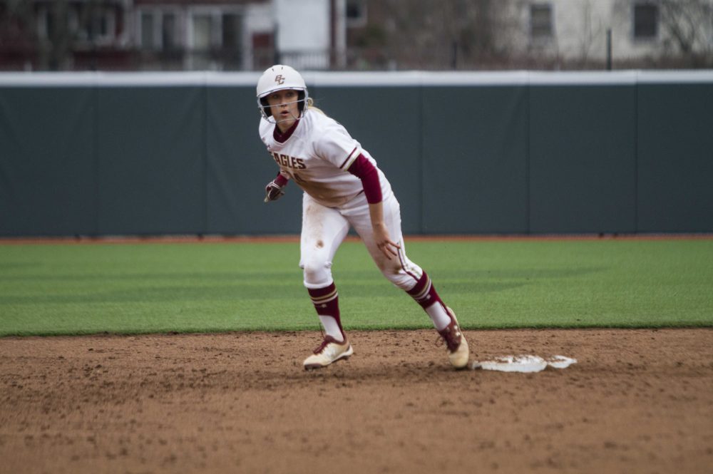 BC Softball Rides Dreswick, Small Ball to Win Over UConn - The Heights