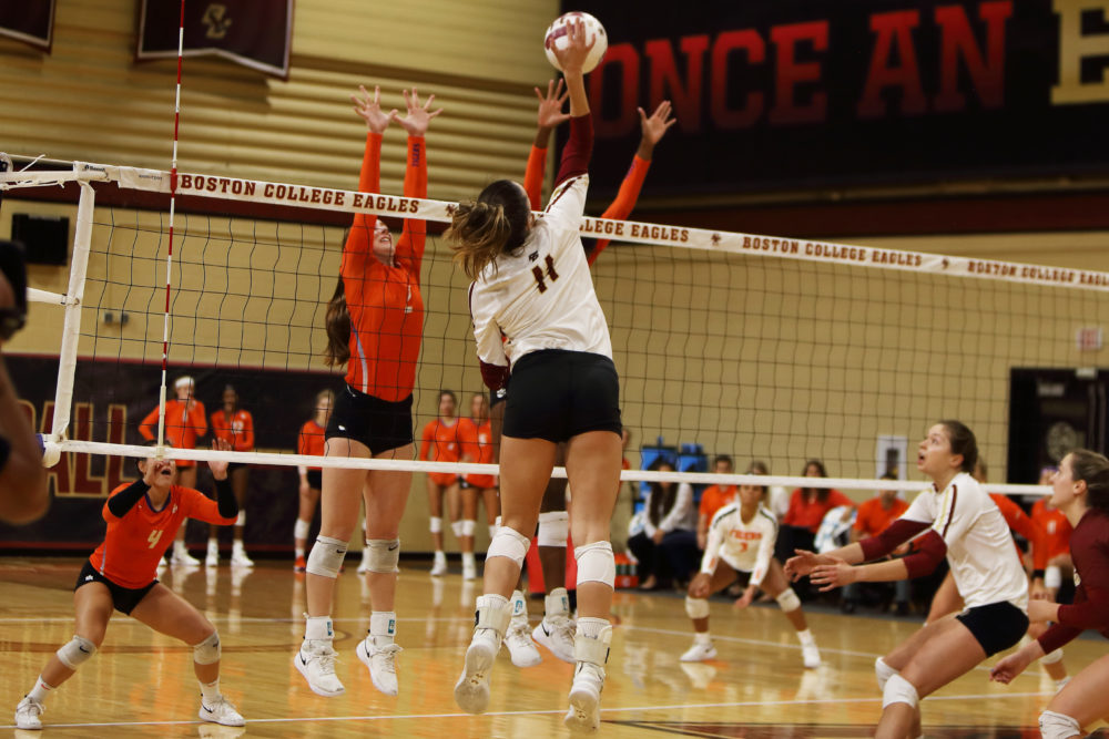 BC Volleyball Opens ACC Play With Straight-Set Clemson Win - The Heights