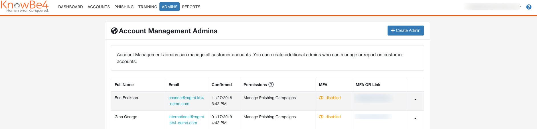 Partner and Multi-Account: Getting Started Guide – KnowBe4 Knowledge Base