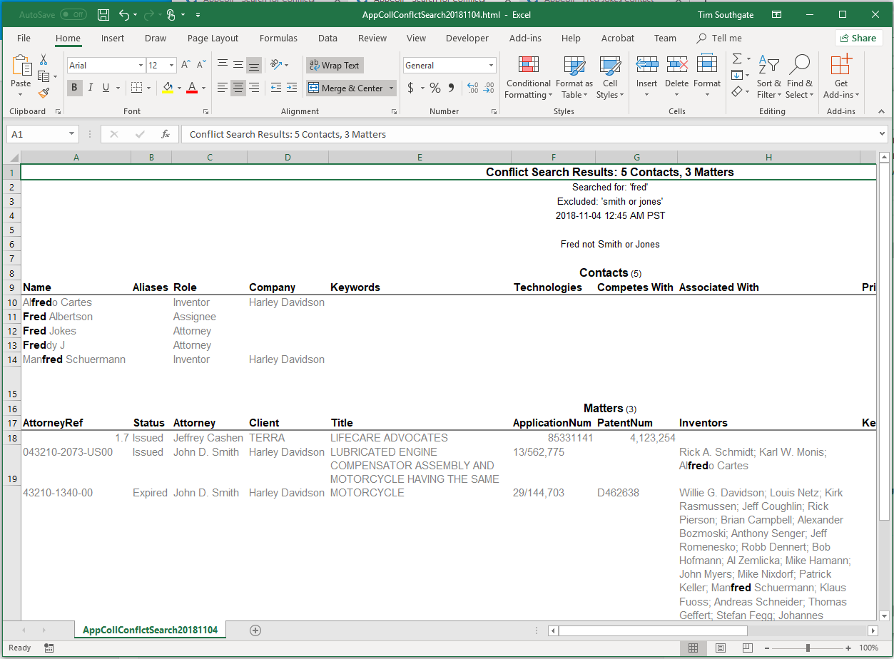 Conflict Checking - AppColl